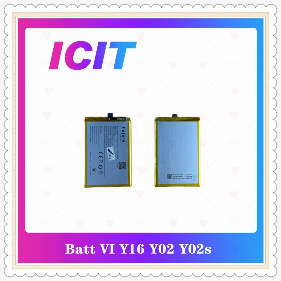 Battery Vi-vo Y16 Y02 Y02s อะไหล่แบตเตอรี่ Battery Future Thailand มี ...