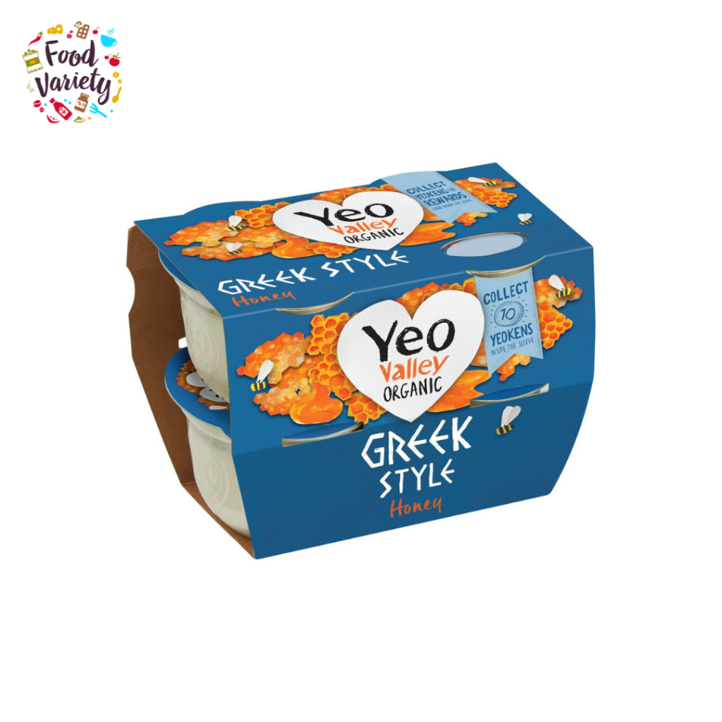 [BestBefore-18Nov2023] Yeo Valley Greek Style Natural Yogurt [4x110 g ...
