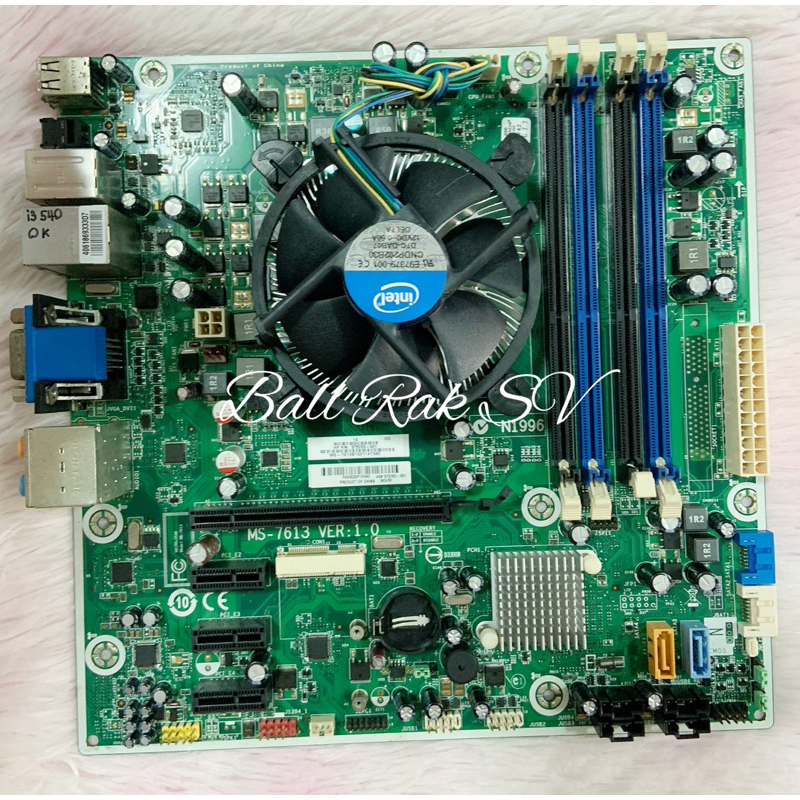 เมนบอร์ด MS-7613 ver : 1.0 / i3-540 | Shopee Thailand