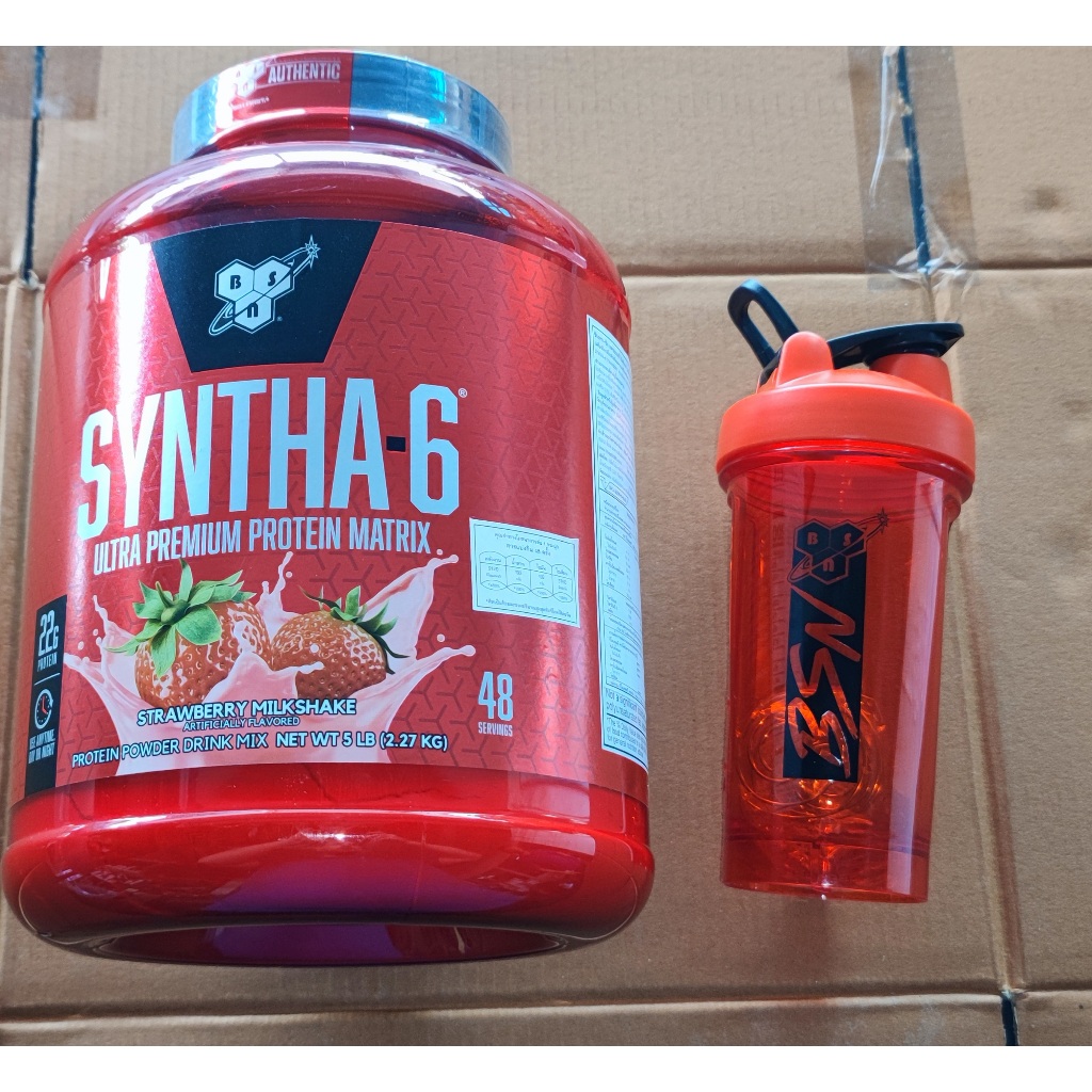 [350บ.โค้ด DDX13JAN ] BSN SYNTHA-6 Ultra-Premium Whey Protein 5 lb bsn ...