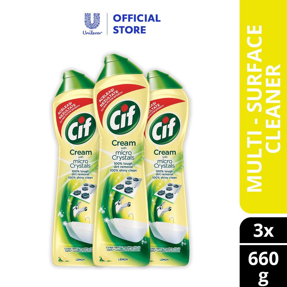 แพค 3 Cif Cleaning Cream ขนาด (660g.) | Shopee Thailand
