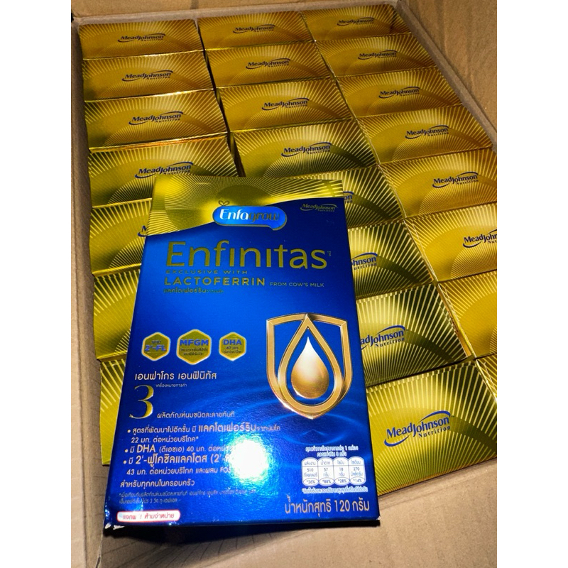 Enfinitas สูตร3 เอนฟาโกร 120กรัม 24กล่อง ขนาดรวม2880กรัม | Shopee Thailand