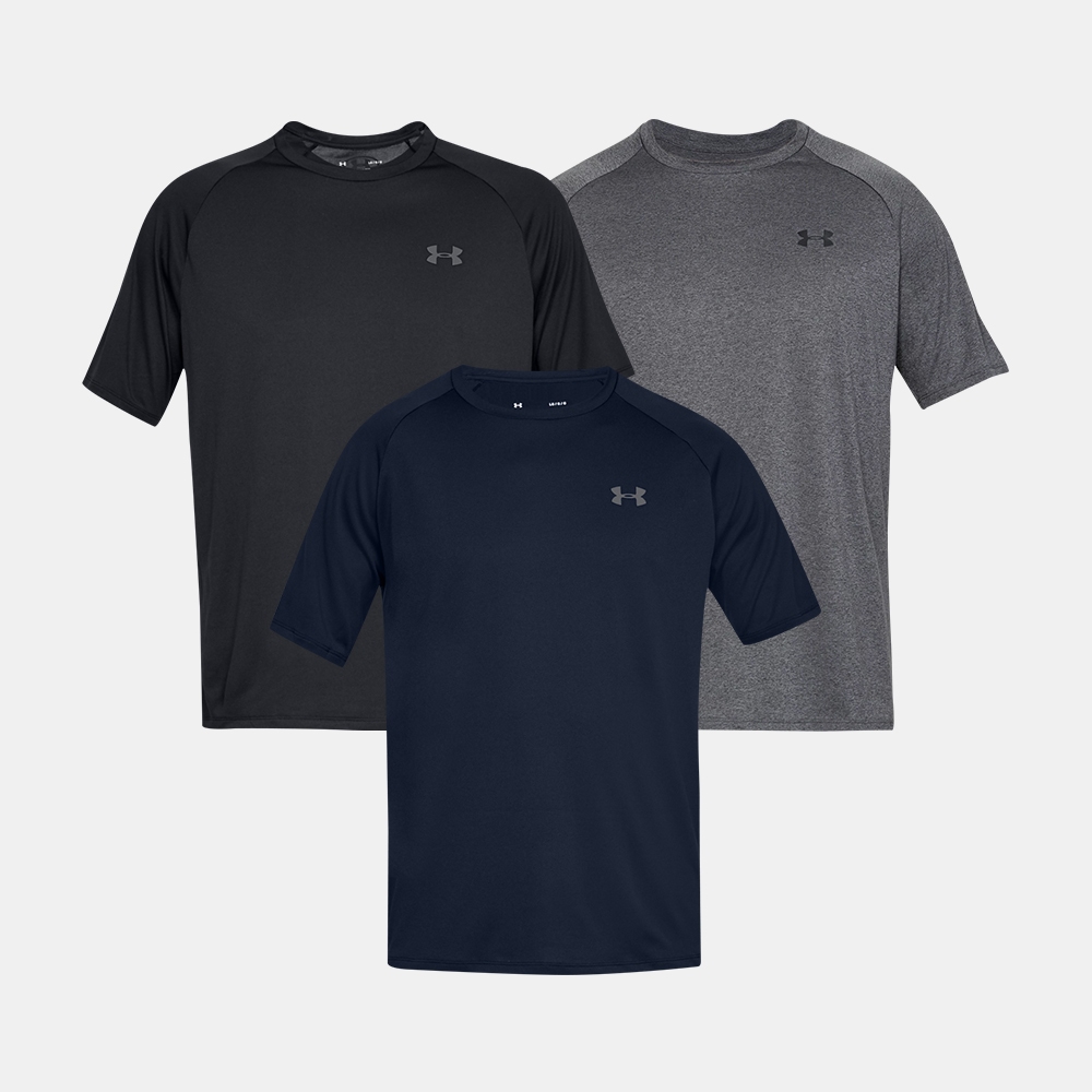UNDER ARMOUR เสื้อคอกลมออกกำลังกายผู้ชาย รุ่น UA Tech 2.0 SS Tee ...