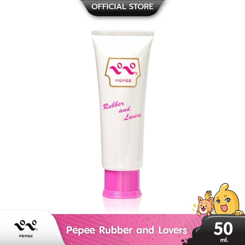 Pepee Rubber and Lovers เจลหล่อลื่นญี่ปุ่น สูตรน้ำแบบเย็นเนื้อเจลหนืดสูงสุด มีกลิ่นหอม บรรจุ 1 ...