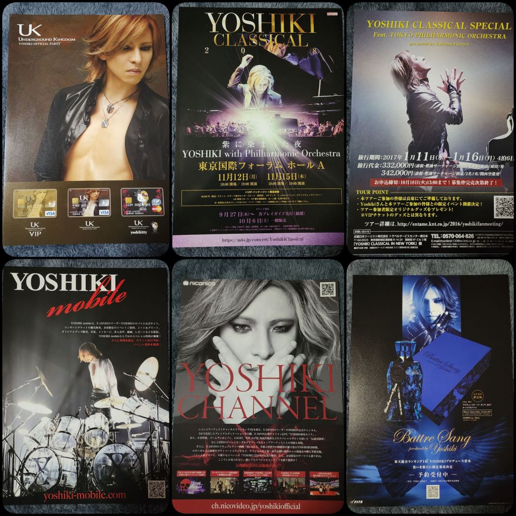 【ใบปลิวศิลปิน】YOSHIKI | Shopee Thailand