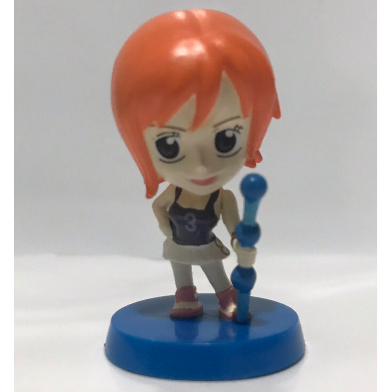 มือสอง One Piece MBH Nami Mini Big Head โมเดลวันพีช นามิ ถือกระบอง ...