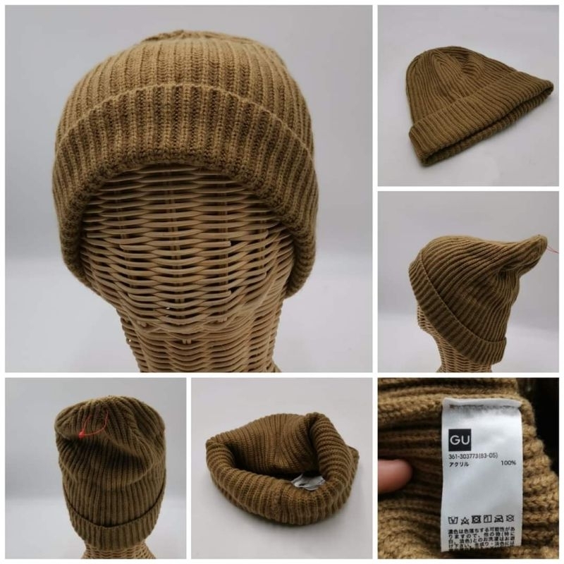 Gu beanie hat รวมหมวกไหมพรม หมวกไหมพรม 8ใบ | Shopee Thailand