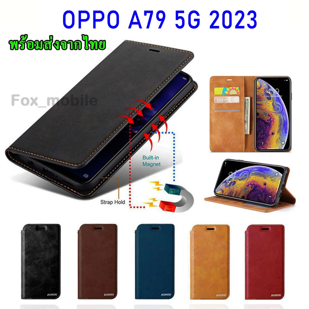 เคสฝาพับ XUNDU OPPO A79 5G/A38/A18/A58/A78/A98/Reno7z/A76/Reno7pro/Reno5 4G/5G A15 A15s A16 A16K ...