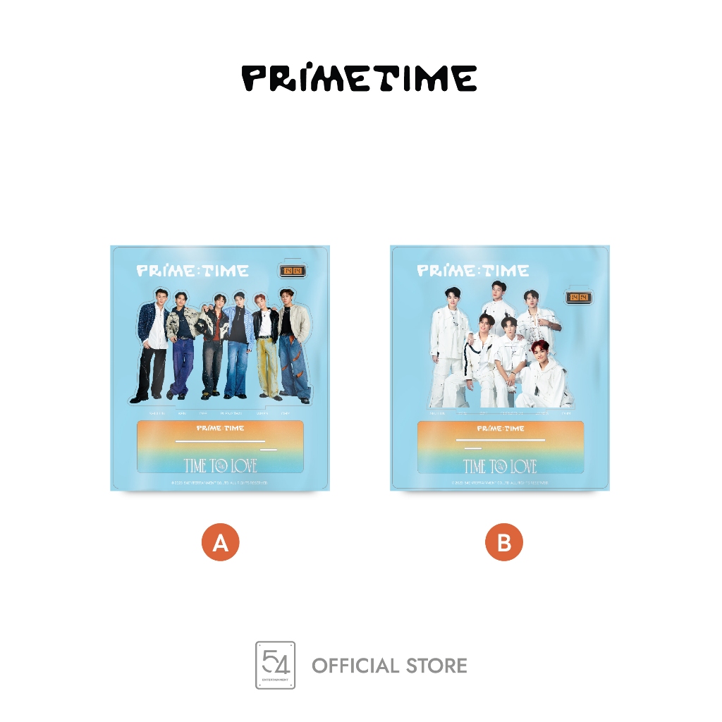 PRIMETIME ‘TIME TO LOVE’ ACRYLIC STANDEE | Shopee Thailand