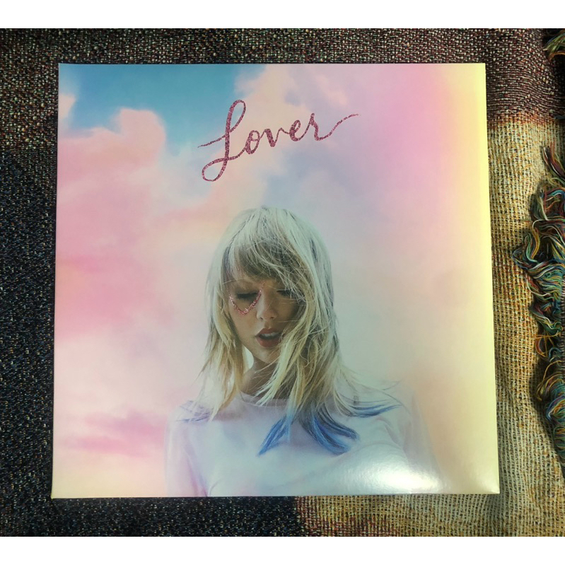 Taylor Swift Lover Vinyl PinkandBlue | Shopee Thailand