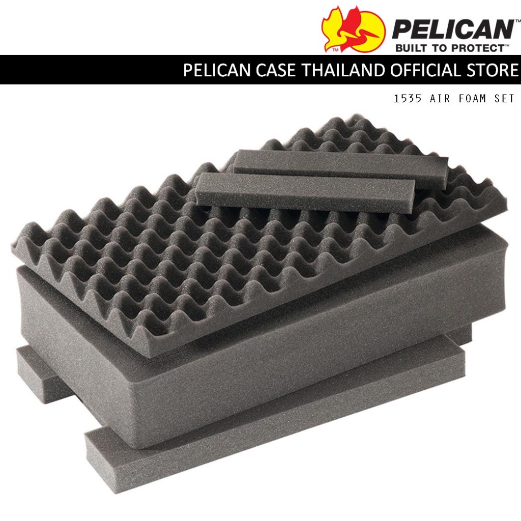 Pelican 1535 Pick&Pluck Foam Set / โฟมลูกเต๋าสำหรับ Pelican รุ่น 1535 Air | Shopee Thailand