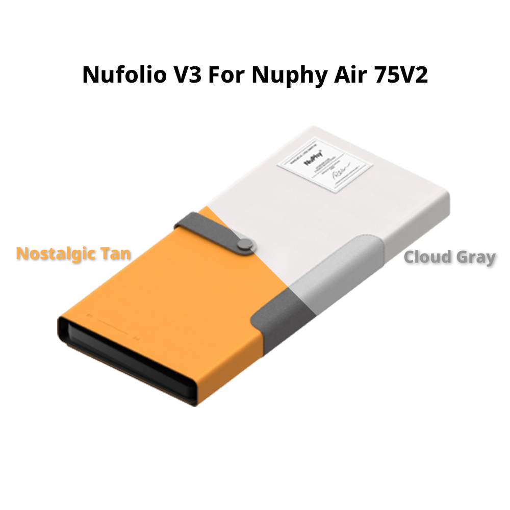 [โค้ด Mall ลดเพิ่ม 10%]Nufolio V3 สำหรับ Nuphy Air 75 V2 | Shopee Thailand