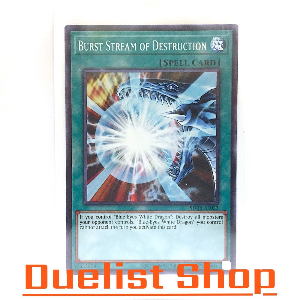 Burst Stream of Destruction (N) Spell [Normal] ชุด SDRB-AE023 การ์ดเกม ...