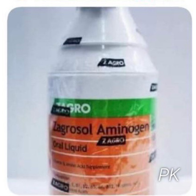 ซาโกรโซล อะมิโนเจน (ZAGROSOL AMINOGEN) วิตามิน amino แบบขวด 1000ml ...