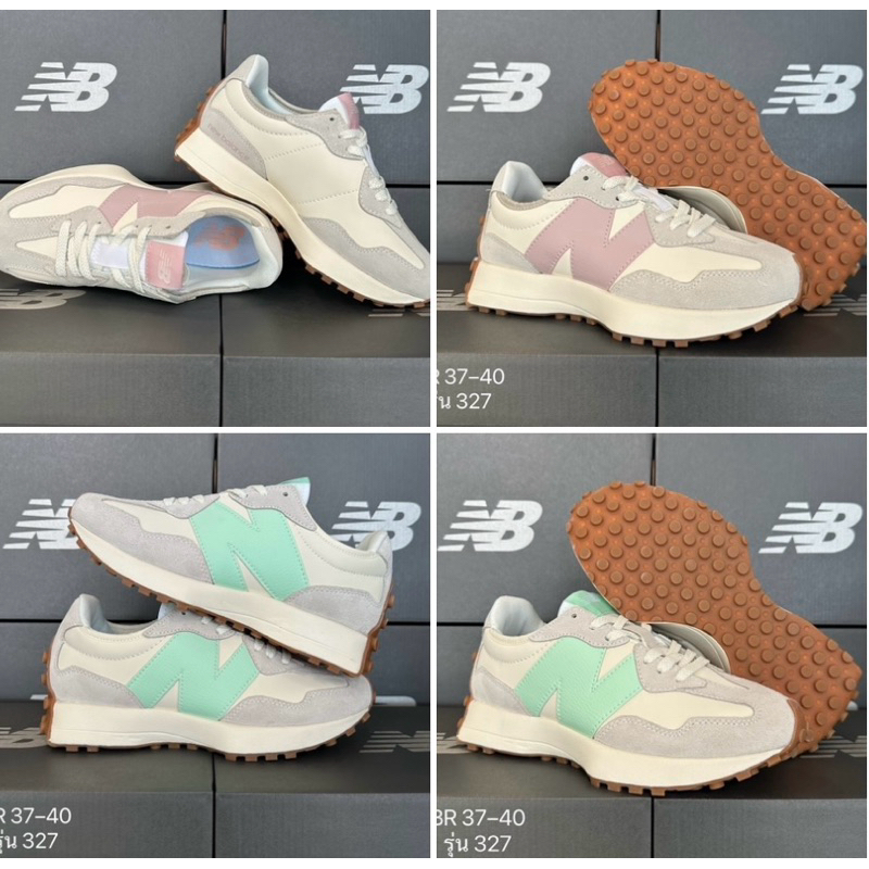 ผ้าใบผู้หญิง NB327 New Ba พร้มกล่อง มีใส่36ถึง45 | Shopee Thailand