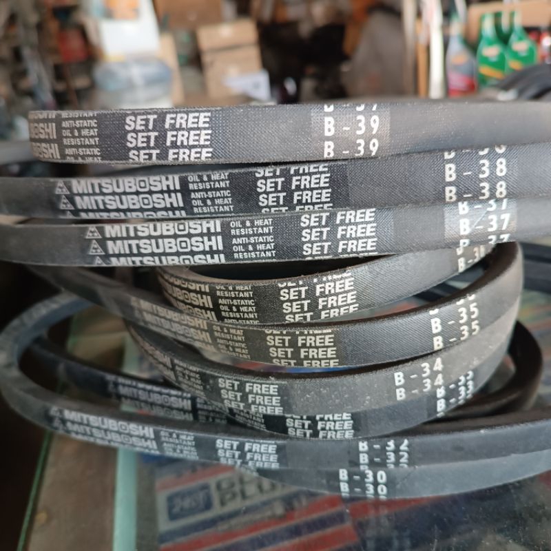 สายพาน Mitsuboshi ร่องB ร่องเรียบ แท้100% (B30-B50) | Shopee Thailand