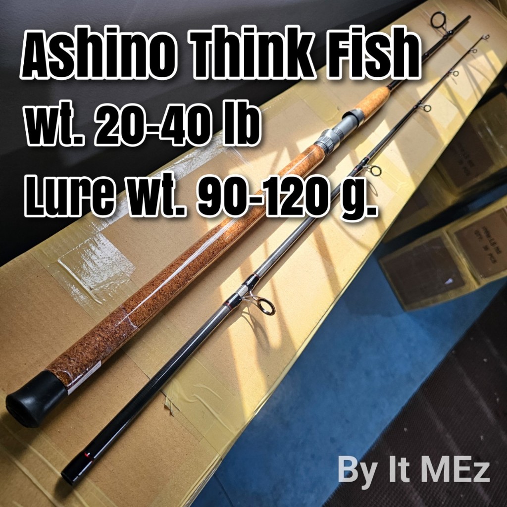 ของแท้ ราคาถูก คันหน้าดิน กราไฟท์ Ashino Think Fish Line wt. 20-40 lb ...