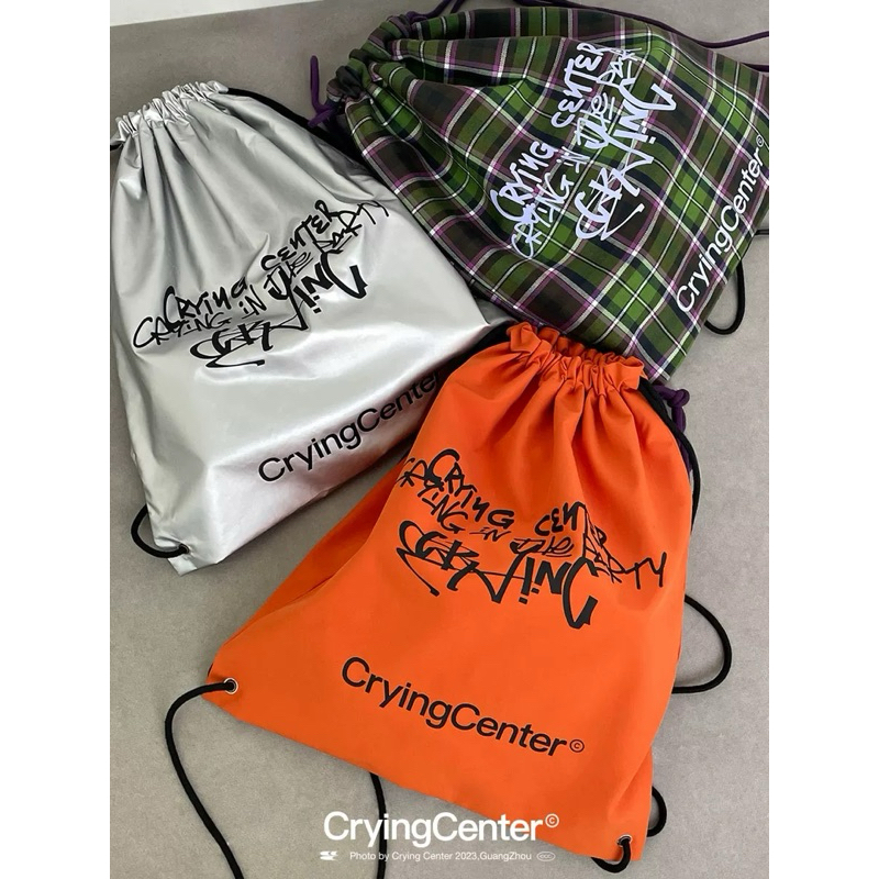 CRYING CENTER SPORT DRAWSTRING BAG | Shopee Thailand