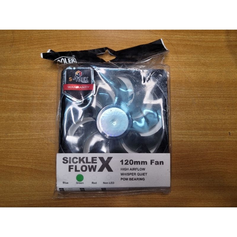 Cooler Master Sickle X 120mm Fan Green light 2000rpm | Shopee Thailand