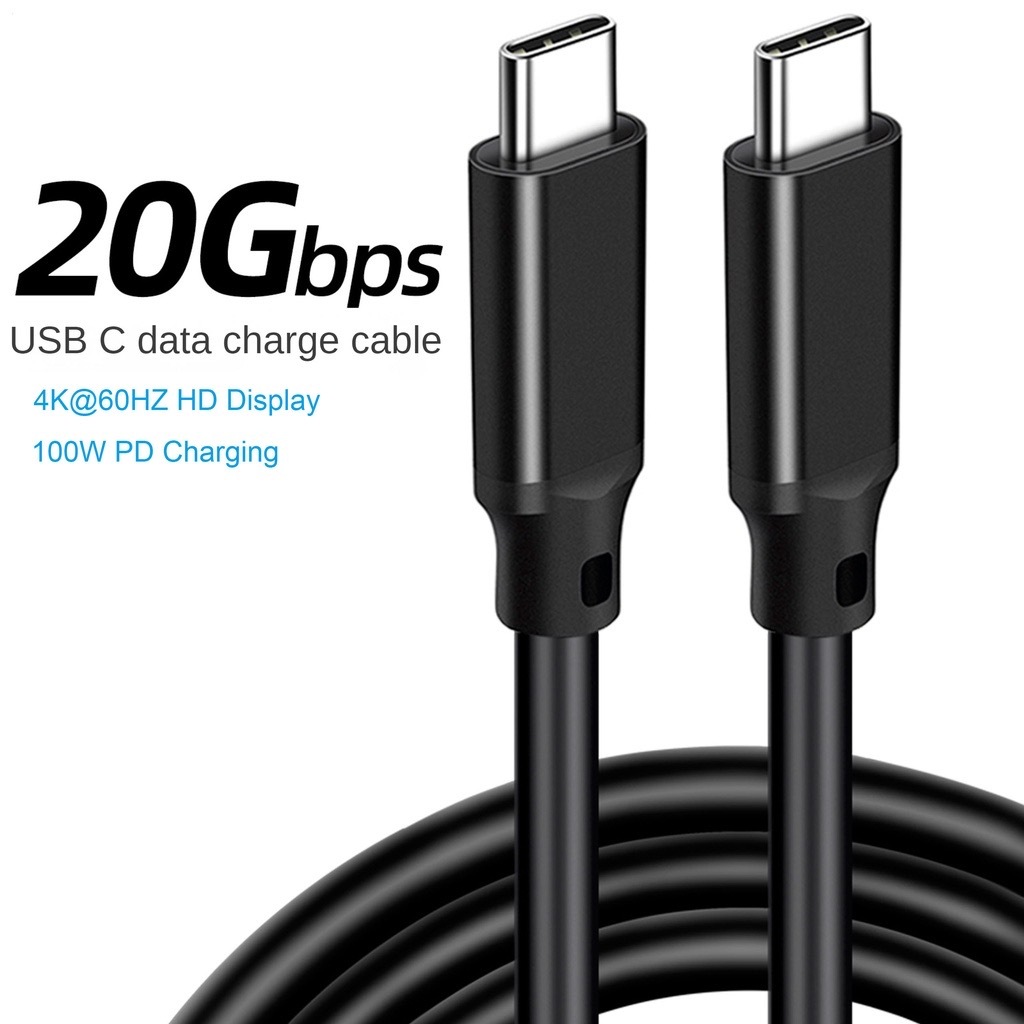 Coaxial 40Gbps Thunderbolt 4 สายเคเบิล USB4 Type C PD100W 5A 20V 4K 8K USB-C ถ่ายโอนข้อมูล ...
