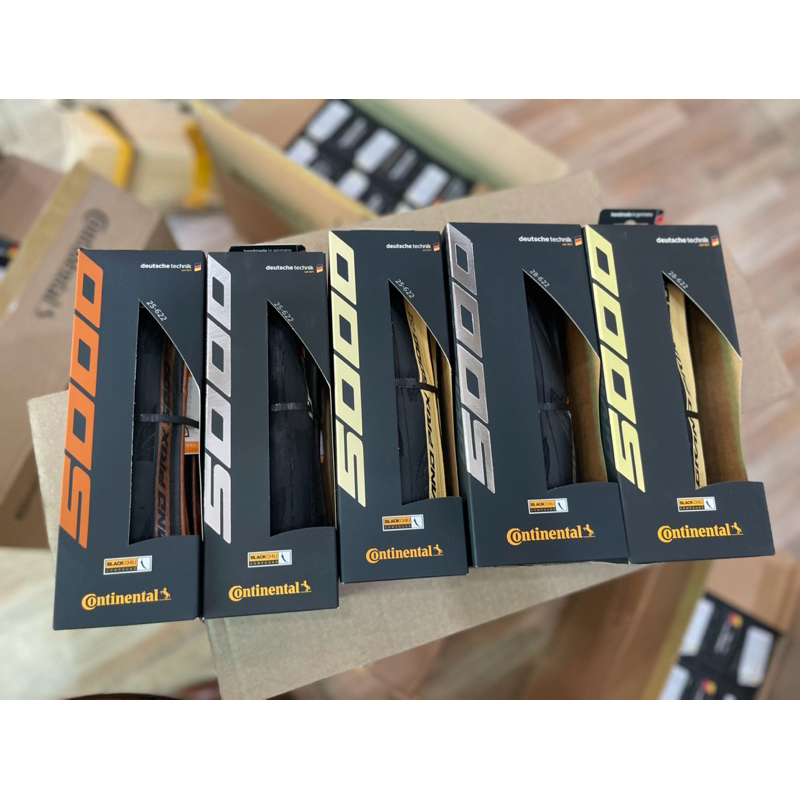 ยางนอกจักรยานเสือหมอบ continental Grand Prix 5000 25,28c สินค้าเข้าล็อต ...