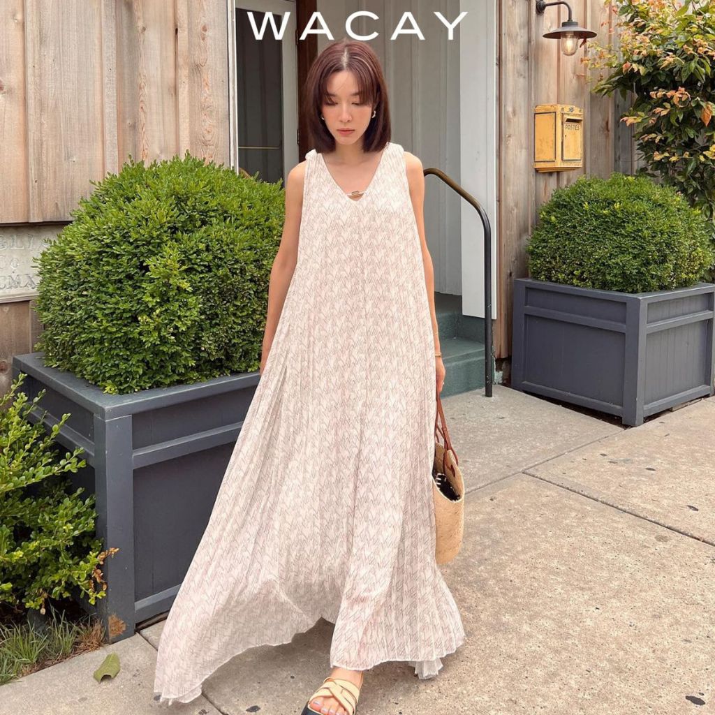 WACAY - Vista Dress (MonogramGH) เดรสยาว (ลอตสุดท้าย ไม่ผลิตเพิ่ม ...