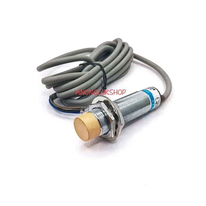 LJC18A3-B-Z/AX Capacitive Sensor เซ็นเซอร์ M18 ชนิด NPN NC ระยะจับ 8มิล ...