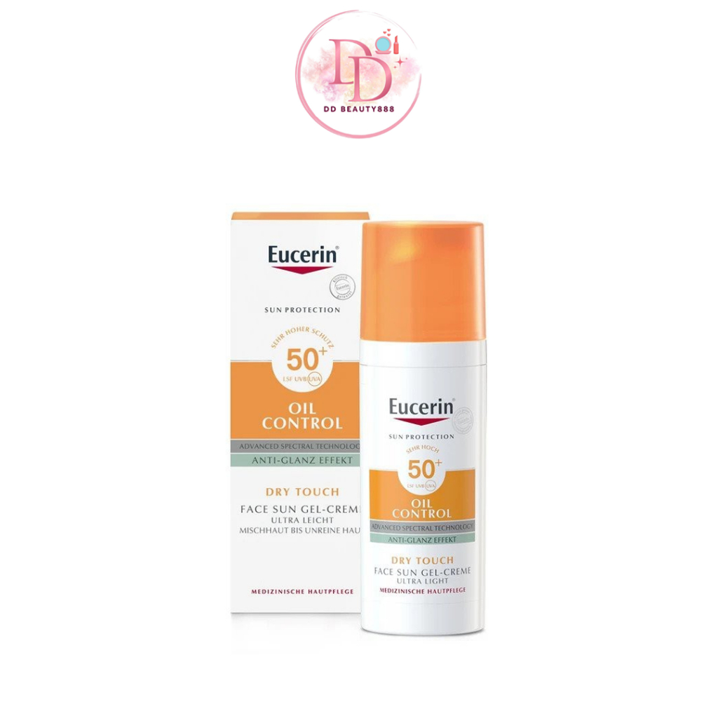 ครีมกันแดด Eucerin Sun Dry Touch Gel-Creme Ultra Light Oil Control SPF ...