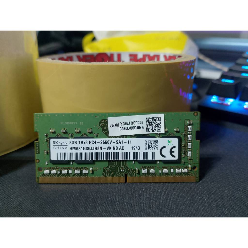 Ram Notebook 8GB DDR4 2400-3200 มือ2 | Shopee Thailand