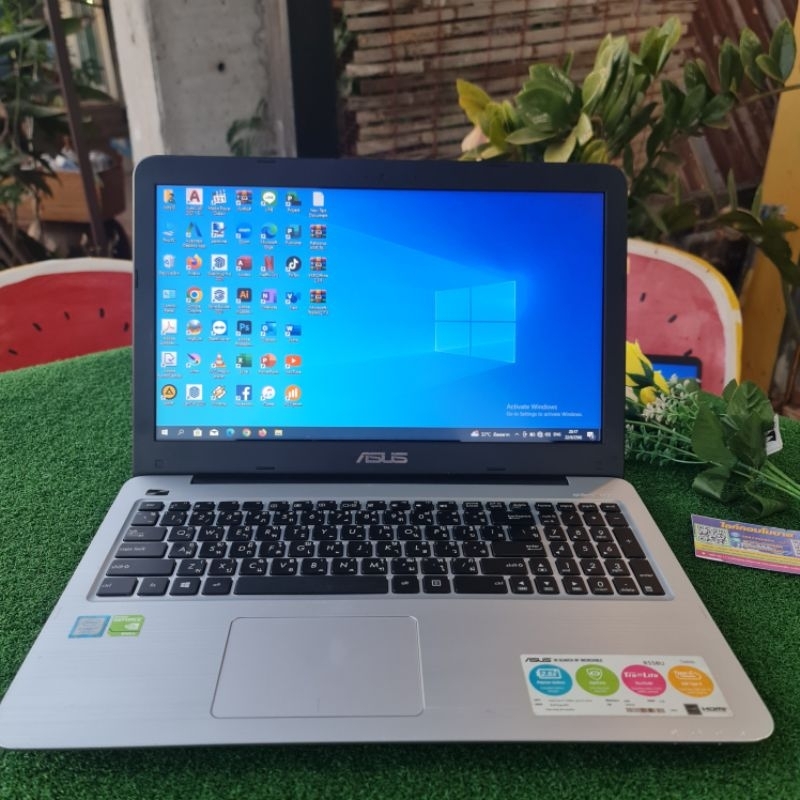 Notebook รุ่น Asus R558UQ-xx1456t ใช้งานได้เร็วมาก จอ 15.6 นิ้ว ...