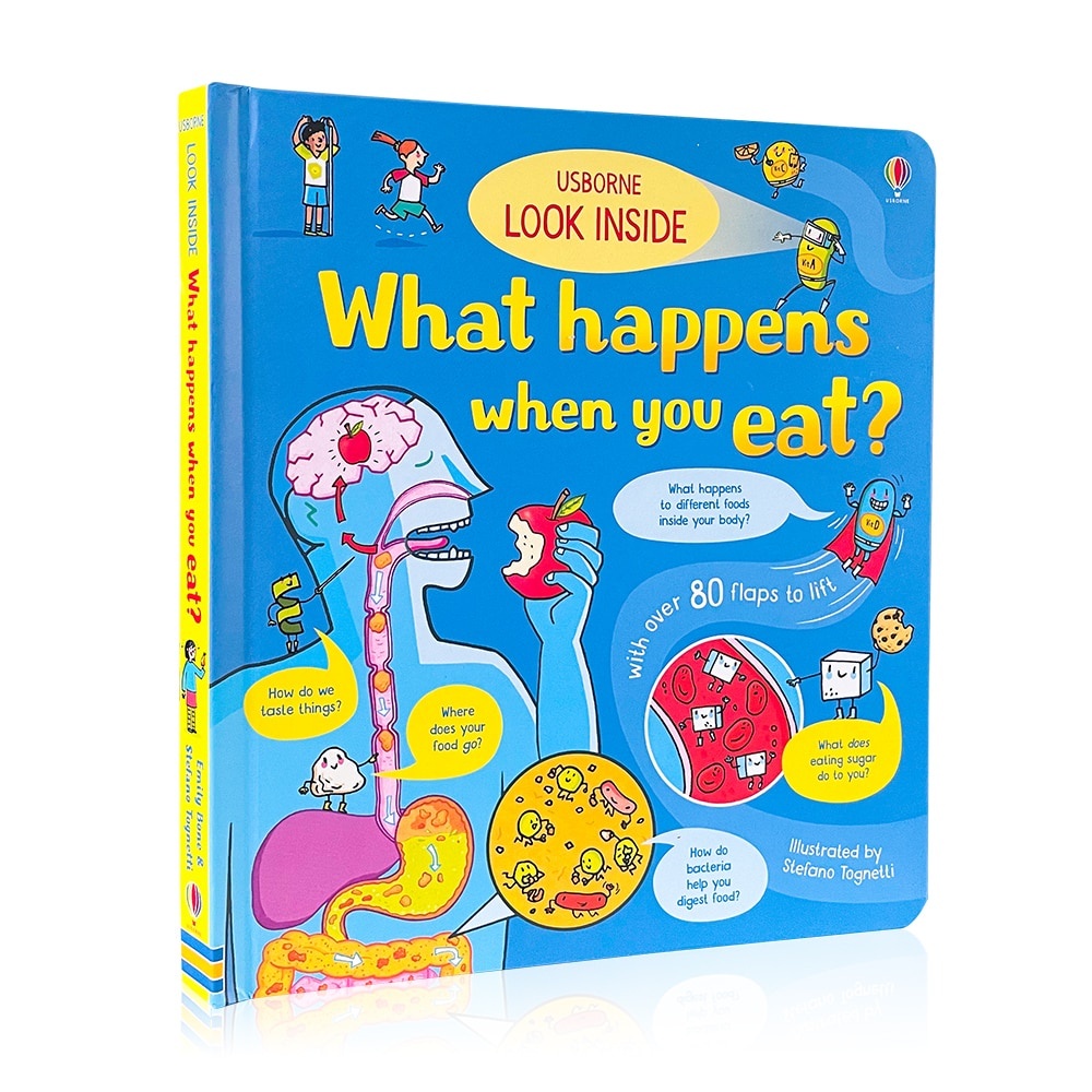 Usborne Look Inside Your Body Children Educational Book Bedtime Reading ...