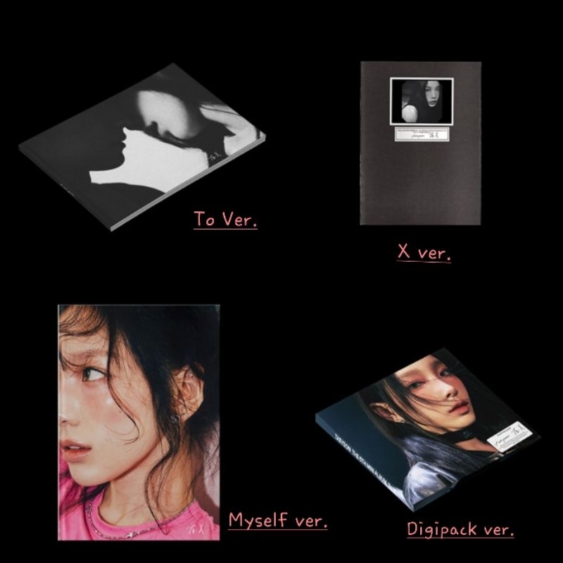 พร้อมส่งในไทย Taeyeon 5th Mini Album "To.X" + TYG Photocard | Shopee Thailand
