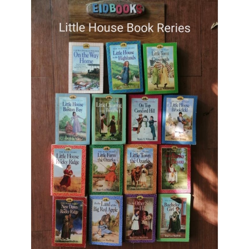 A1-4👈Little House Book Series /ชุดบ้านเล็กในป่าใหญ่ ฉบับภาษาอังกฤษ /มือ ...