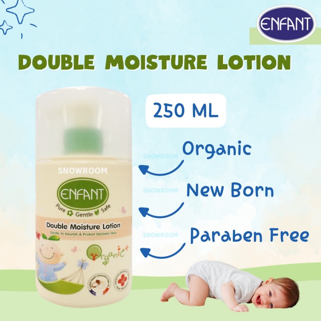 [Enfant Organic Lotion 1 ขวด] อองฟองต์ ออแกนิค ดับเบิ้ล มอยส์เจอร์ ...