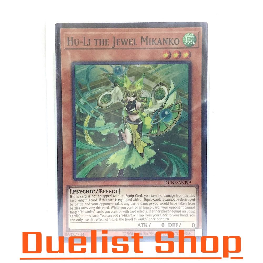 Hu-Li the Jewel Mikanko (SR) Monster Wind Level3 [Psychic/Effect] ชุด DUNE-AE099 การ์ดยูกิโอ (Yu ...
