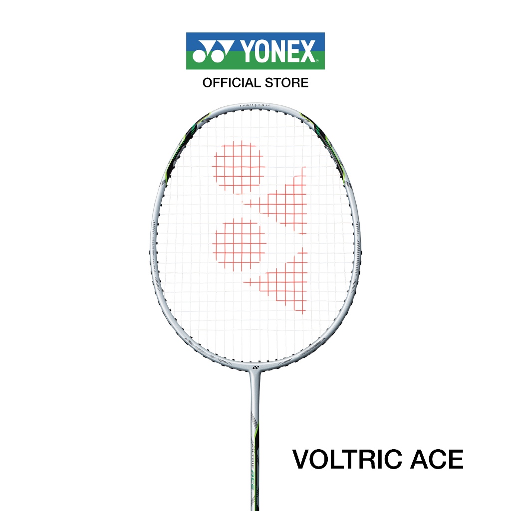 YONEX VOLTRIC ACE ไม้แบดมินตัน สายพลัง สำหรับรุ่นเริ่มต้นพร้อมกับ TRI-VOLTAGE SYSTEM ก้านอ่อน ...