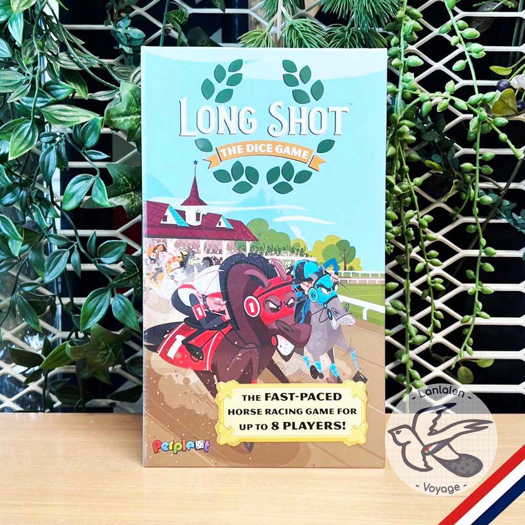[สินค้าขายดี พร้อมส่ง] Long Shot: The Dice Game ลองช๊อต เกมแข่งม้า ภาษา ...