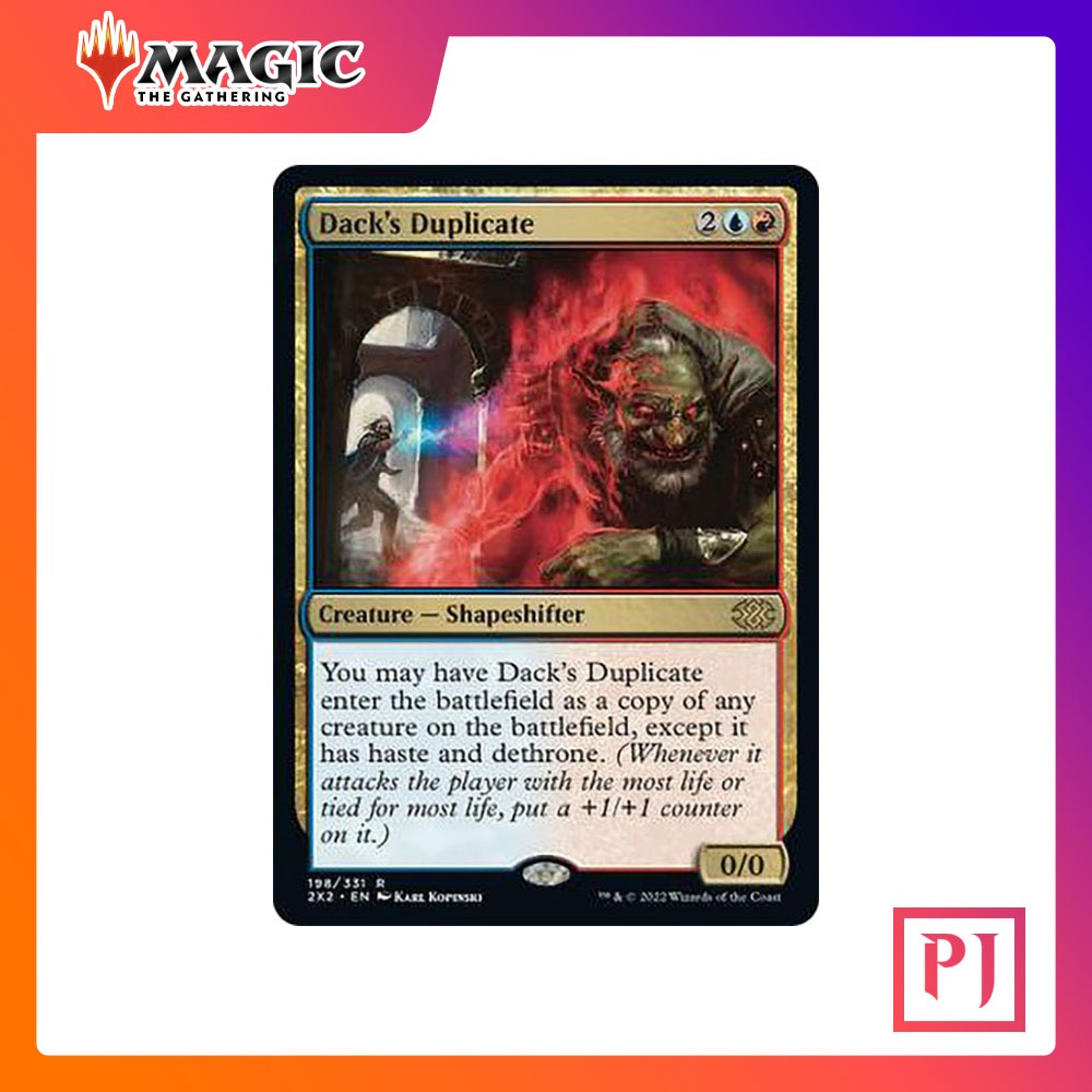 [MTG] Dack's Duplicate [2X2] [MULTI] [RARE] [NORMAL] [ENG] (การ์ดเมจิค ...