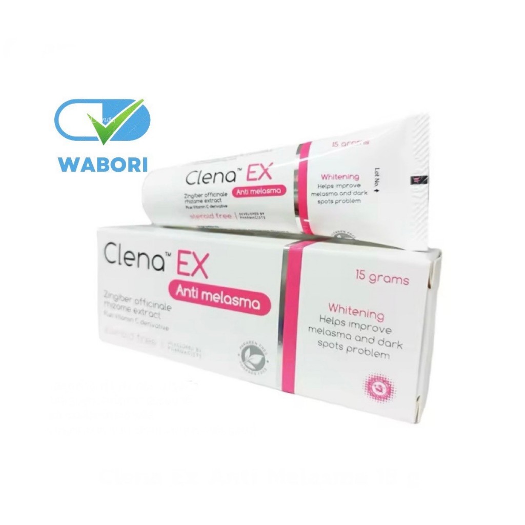 Clena EX Anti Melasma 15 grams คลีน่า เอ็กซ์ ลด เลือนฝ้า 15 กรัม ...