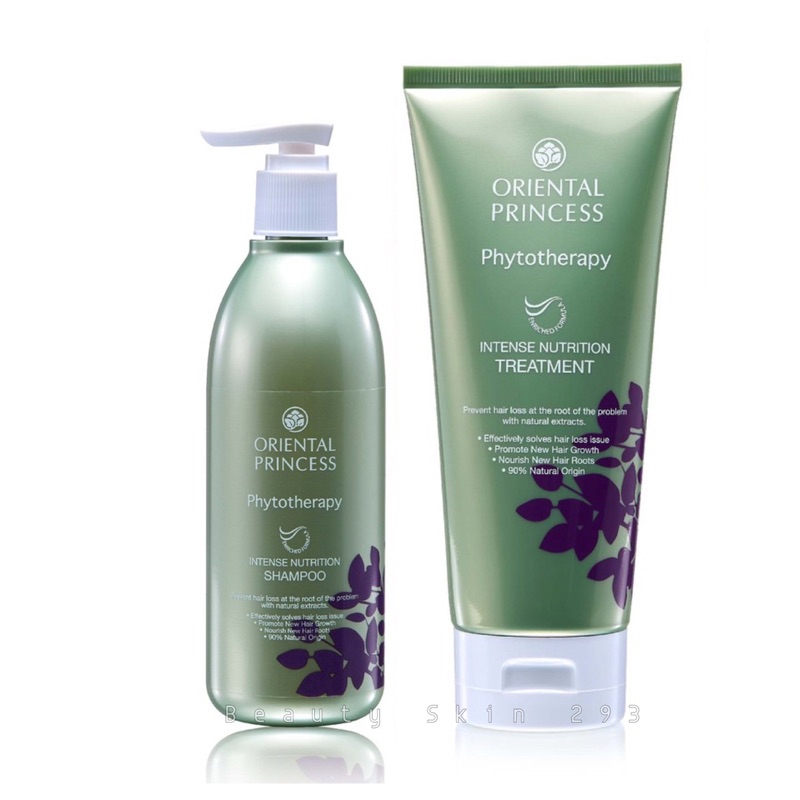 แชมพูสูตรลดผมขาดหลุดร่วง Oriental Princess Phytotherapy Intense ...