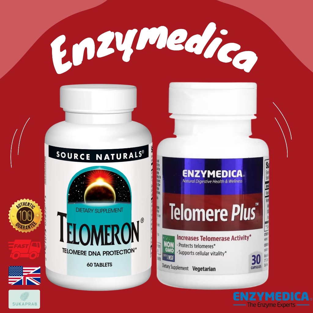 พร้อมส่ง Enzymedica Telomere Plus 30 Capsules | Shopee Thailand
