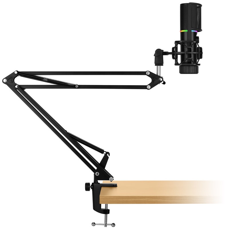 [กรุงเทพฯ ด่วน 1 ชั่วโมง] ไมโครโฟน Streamplify Microphone USB RGB With Mounting Arm ขาจับไมค์ ...