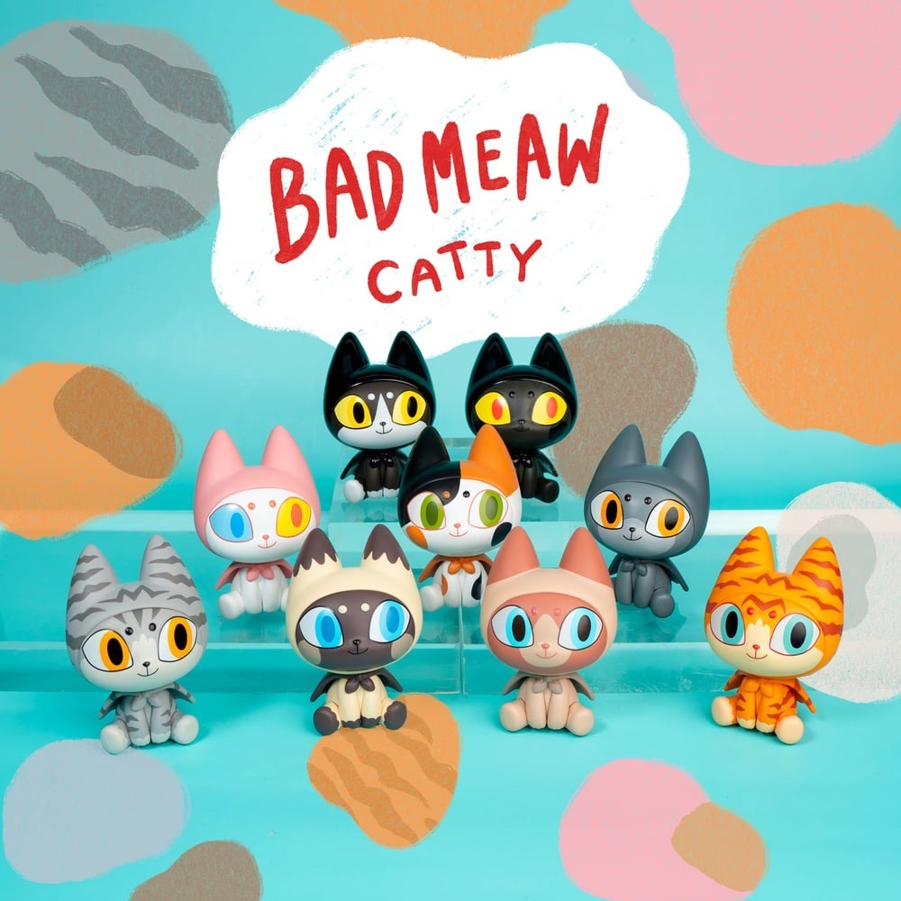 (พร้อมสงจากในไทย) เลือกตัว Bad Meaw Catty series Blind Box ของแท้100% ...