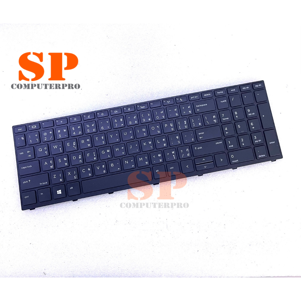 HP KEYBOARD คีย์บอร์ดโน๊ตบุ๊ค HP PROBOOK 450 G5 455 G5 470 G5 650 G4 ...