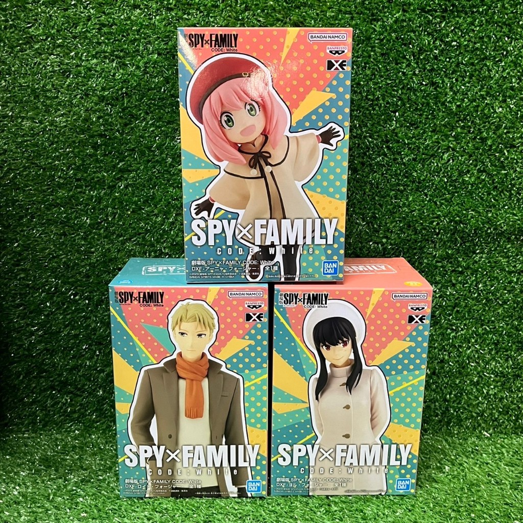 [พร้อมส่ง] Spy x Family Code: White - Loid / Yor / Anya Forger - DXF ...