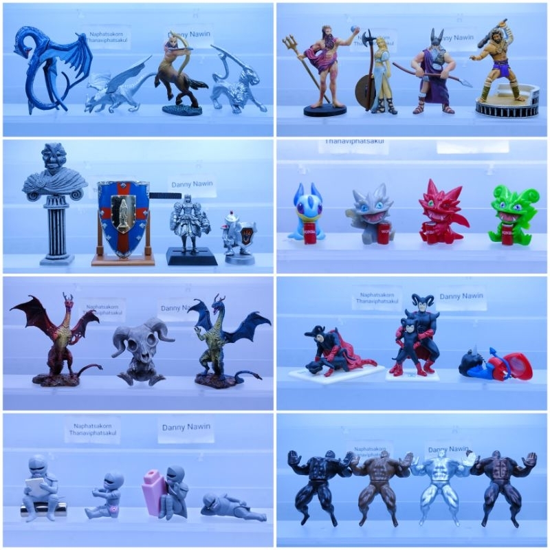 Volks Kabaya Worlds Mythology Mini Figure model gachapon ฟิกเกอร์ โมเดล กาชาปอง ญี่ปุ่น | Shopee ...