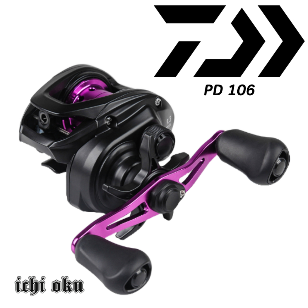 รอกหยดน้ำ DAIWA PD106 H/HL 106H 3 + 1BB อัตราทดเกียร์ 7.3 Body MAGFORCE หนัก 190g. | Shopee Thailand