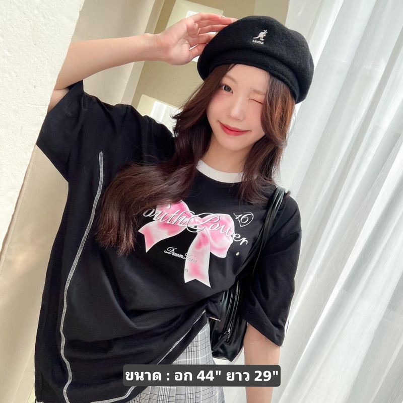 (oversize.summer)เสื้อยืด เสื้อโอเวอร์ไซส์ oversize-sport girl V.2 ขาว ...