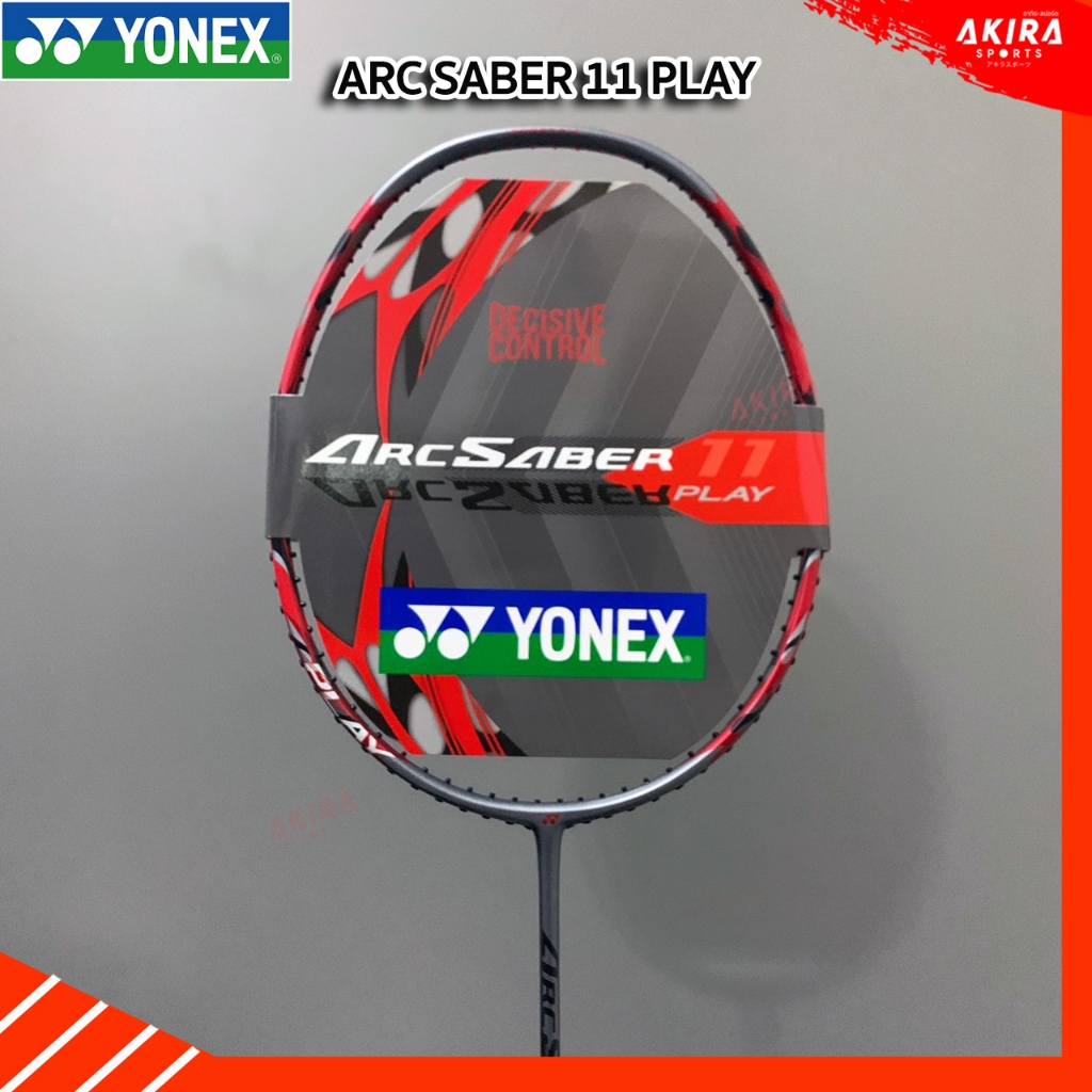 YONEX ไม้แบดมินตันYonex รุ่น ARCSABER 11 PLAY แถมเอ็น BG65 และซองเต็มไม้ (โปรดอ่านรายละเอียดก่อน ...