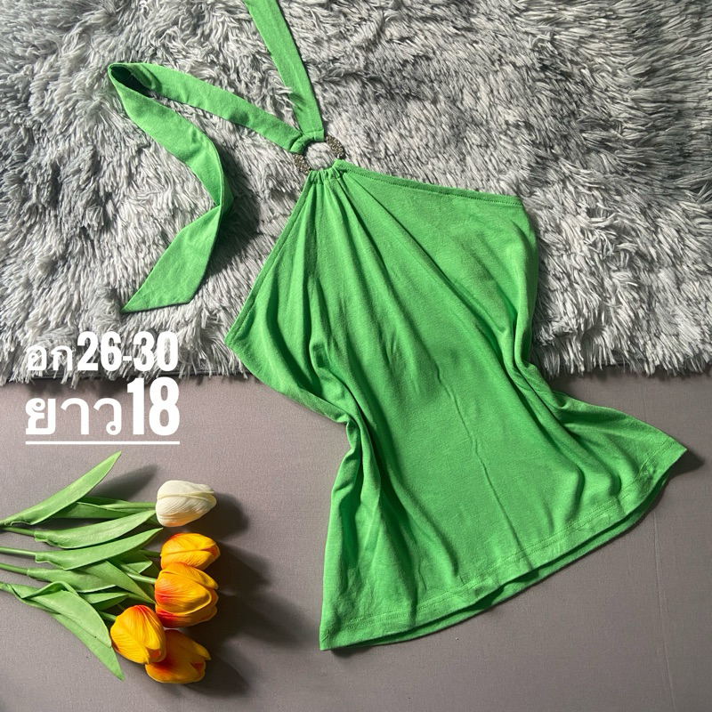 เสื้อกล้าม เสื้อสายเดี่ยว เสื้อมือสอง(p) | Shopee Thailand